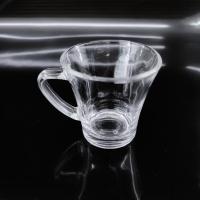 China Dishwasher Safe 6 Pieces per Set Turkish Cups Elegant Glass Tea Cup Stylish Clear Glass Design Perfect for Home Office and Cafe for sale