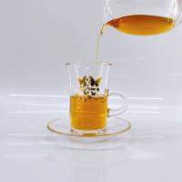 China 36 Piece Set Glass Coffee Cups Featuring 110ml Capacity and Heat Resistance Up To 100°C Designed for Professional Coffee Service for sale