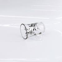 China Mouth Width 59mm Glass Cup Sets Set quantity 36pcs Dishwasher safe Perfect with Black Leaves for sale