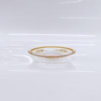 China Heatresistance Up To 100°C Glass Cup Sets Dishwasher Safe 6 Tea Cups and 6 Saucers For Commercial Beverage Service for sale