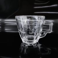 China Lead-free Crystal  Glass Tea Cups Setquantity 6 Pieces  Ideal For Hospitality and Corporate Settings for sale