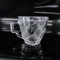 China 6-Piece Large Capacity Glass Cup Set, 165ML Clear Excellent Choice for Drinkware Serving for sale