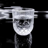 China 95ml Glass Shot Cups 6.2cm Height Classic Cylindrical Clear Shot Cups for sale