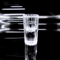 China Crafted Lead Free Crystal Cups ,  Transparent Straight Glass Cups for sale
