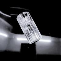 China Crafted Lead Free Crystal Cups ,  Transparent Straight Glass Cups for sale