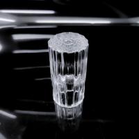 China Crafted Lead Free Crystal Cups ,  Transparent Straight Glass Cups for sale