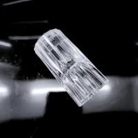 China Crafted Lead Free Crystal Cups ,  Transparent Straight Glass Cups for sale