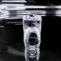 China 11ml Glass Shot Cups 4.5cm Height Transparent with Heavy Base for sale