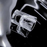 China 11ml Glass Shot Cups 4.5cm Height Transparent with Heavy Base for sale