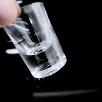 China 11ml Glass Shot Cups 4.5cm Height Transparent with Heavy Base for sale