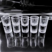 China 6.9cm Height Barware Shot Glass Cups 16ml For Bartenders Mixologists for sale