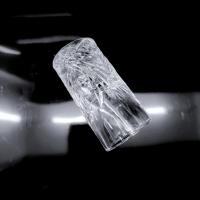 China 6 Pieces Glass Shot Cups Classic Cylindrical Transparent Glassware For Bars Restaurants for sale