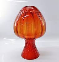 China 245mm Height Glass Vase Made of Lead-free Crystal Glass with Handmade Craft for Elegant Home Decor for sale