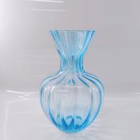 China Handmade 165mm Max Diameter Glass Vase with Customized Color for Tabletop or Floor Decoration for sale