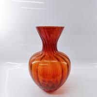 China Handmade Lead-free Crystal Glass Vase with 165mm Max Diameter for Elegant Home and Event Decor for sale