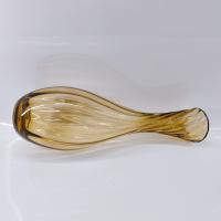 China 125mm Max Diameter Lead-free Crystal Glass Vase with Handmade Craftsmanship for Elegant Home and Event Decoration for sale