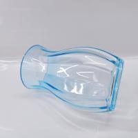 China Arrangement Flower Glass Vase Wholesale Crystal Glass Vase Simple Design Living Room Home Office Decoration for sale