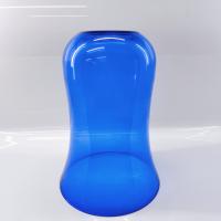 China Elegant Decorative Clear Glass Vase Eco Friendly For Floral Arrangements for sale