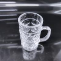 China Thick Base Glass Shot Cups , Transparent Glass Cups For Restaurants / Parties for sale