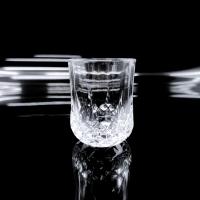 China 46ML Whiskey Glass Cups , Durable Clear Glass Cups 6 Pieces For Restaurants for sale