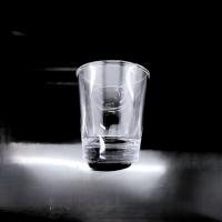 China Round Crystal Glass Tea Cups 77ml Espresso Shot Glass Cups 60mm Height for sale