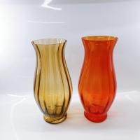 China 305mm Height Lead-free Crystal Glass Vase with 140mm Max Diameter for Elegant Decorative Centerpiece for sale