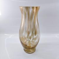 China Traditional Design Style Glass Vase with Premium Lead-free Crystal Glass and 140mm Max Diameter for Elegant Floral Arrangements for sale