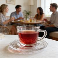 China Crystal-Clear Glass Coffee Sets for a Clean and Elegant Look  Ideal For Coffee Shops for sale