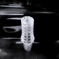 China Stylish Glass Shot Cups 86cm Height 55ml Capacity With Smooth Rim for sale