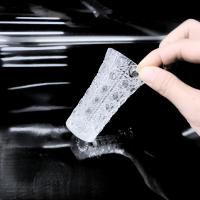 China Stylish Glass Shot Cups 86cm Height 55ml Capacity With Smooth Rim for sale