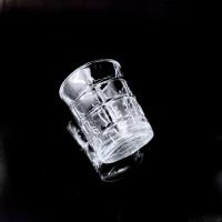 China 77ML Tequila Glass Cup Wide Mouth Transparent Custom Glass Cups for sale