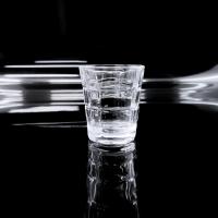 China 77ML Tequila Glass Cup Wide Mouth Transparent Custom Glass Cups for sale