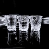 China 77ML Tequila Glass Cup Wide Mouth Transparent Custom Glass Cups for sale
