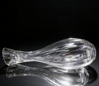 China Eco-Friendly Handmade Glass Vase in Lead-free Crystal Glass for Modern Home and Wedding Decoration for sale