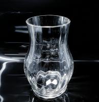 China Eco Friendly Handmade Elegant Crystal Vase , Tabletop Decorative Glass Floral Vase for sale