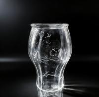 China Handmade Craftsmanship Glass Vase with 115mm Bottom Diameter and Lead-free Crystal Glass for Elegant Office and Event Decor for sale