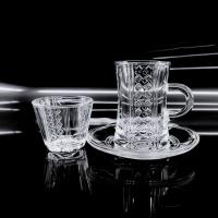 China Stylish 36 PCS Drinking Glassware Sets  / Elegant Glass Drinkware Set for sale