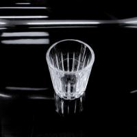 China 66ML Tequila Shot Cups Thick Base 6 Pieces Bar Glass Cups For Serving Shots for sale