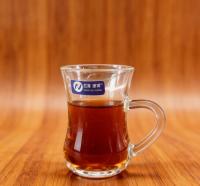 China Glass Transparent Tea Drinking Cup Durable Heat Resistant With Handle Clear Glass Tea Cups Ideal for Office Home and Tea Lovers for sale
