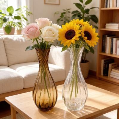 China 125mm Max Diameter Lead-free Crystal Glass Vase with Handmade Craftsmanship for Elegant Home and Event Decoration for sale