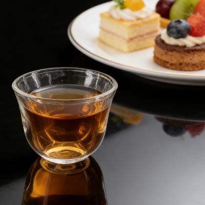 China Lead Free Crystal Stackable Glass Cups 65ml For Arabic Coffee Serving / Small Gatherings for sale