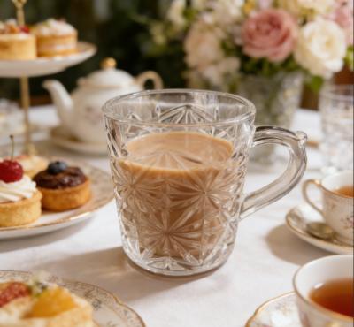 China Stability And Durability Glass Tea Cups 165ml Capacity Setquantity 6 Pcs  Perfect for Restaurants Hotels and Event Venues for sale