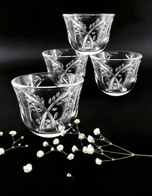 China Mouth Width 6cm Cawa Cups Set 6 Piece Coffee Cups Cross Willow Design Meet Suitable for The Needs of High-end Customers for sale