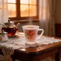 China Soda Lime Glass Cup Sets 36pcs 110ml Capacity And 68mm Mouth Outer Diameter for sale