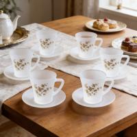 China Soda Lime Glass Cup Sets 36pcs 110ml Capacity And 68mm Mouth Outer Diameter for sale