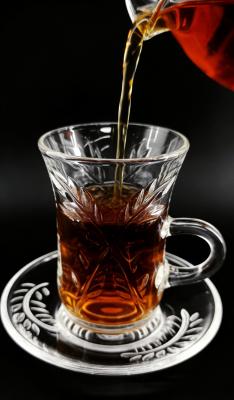 China Capacity 110ml  Glass Tea Cups Heatresistance Up To 100°C 12pcs Set Lightweight Suitable For Cafe or Resturant for sale