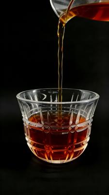 China Food Grade Crstal Glass Coffee Set 6 PCS Set Suitable for Office Home and Tea Lovers with Unique Design for sale