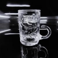 China Set of 6  90ml Capacity, 75mm Height Lead-Free Crystal Glass Cups– Perfect for Tea and Coffee Service for sale