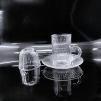 China Classic 36Pcs  Glass Cup Sets  Include12 Tea Cups 12 Saucer 12 Cawa cups Offering Practical and Stylish Drinkware Options  for sale