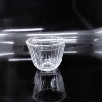 China 6 Set Glass Coffee Cups 65ml Lead Free Glass Cups For Espresso Service for sale